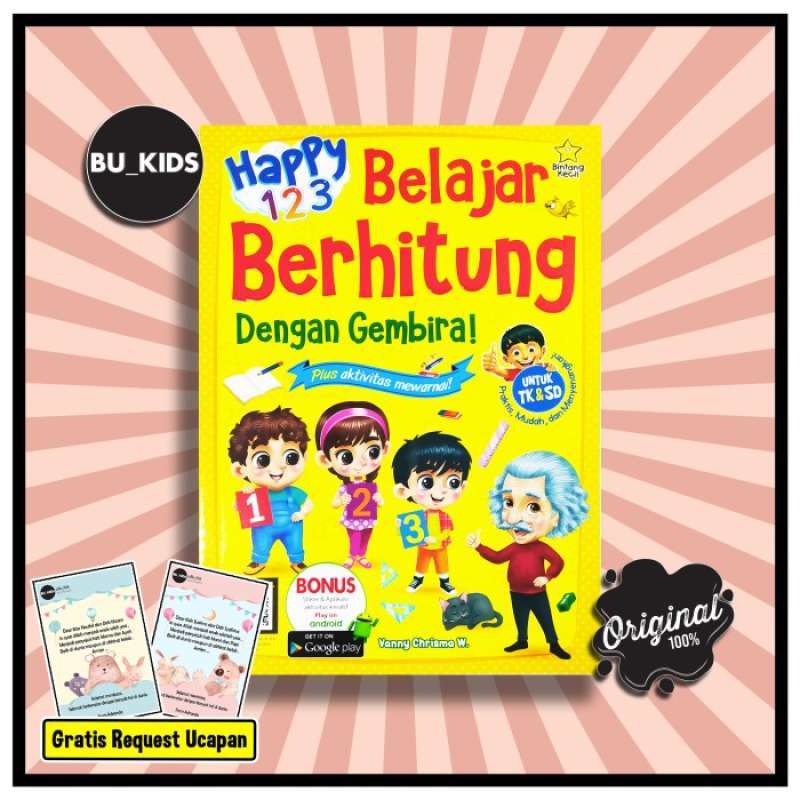Promo BUKU ANAK TK & PAUD ; HAPPY 123 BELAJAR BERHITUNG DENGAN GEMBIRA Diskon 29% di Seller Onic ...