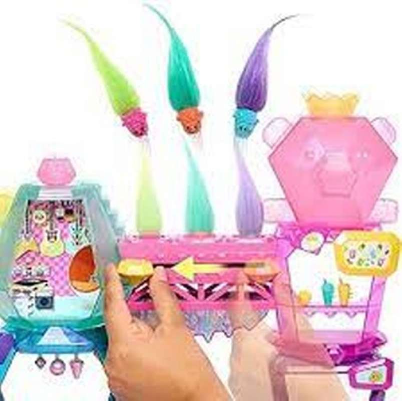 Jual Trolls Band Together Hair Pops Mount Rageous Playset With Launcher ...