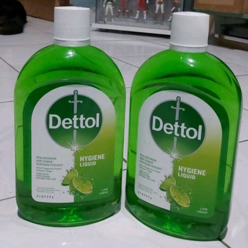 Promo Dettol Hygiene Liquid Lime Fresh Botol 500ml Diskon 23% Di Seller ...