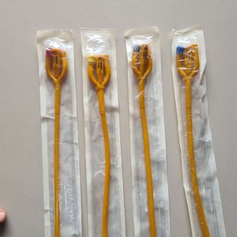 Promo Foley Catheter 3 Way Gold Rusch Foly Cateter Rush Kateter 18 20 ...