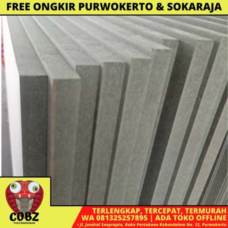 Jual 15 Mm X 120 Cm X 240 Cm / Hmr Papan Mdf Board Hijau Di Seller Cobz ...