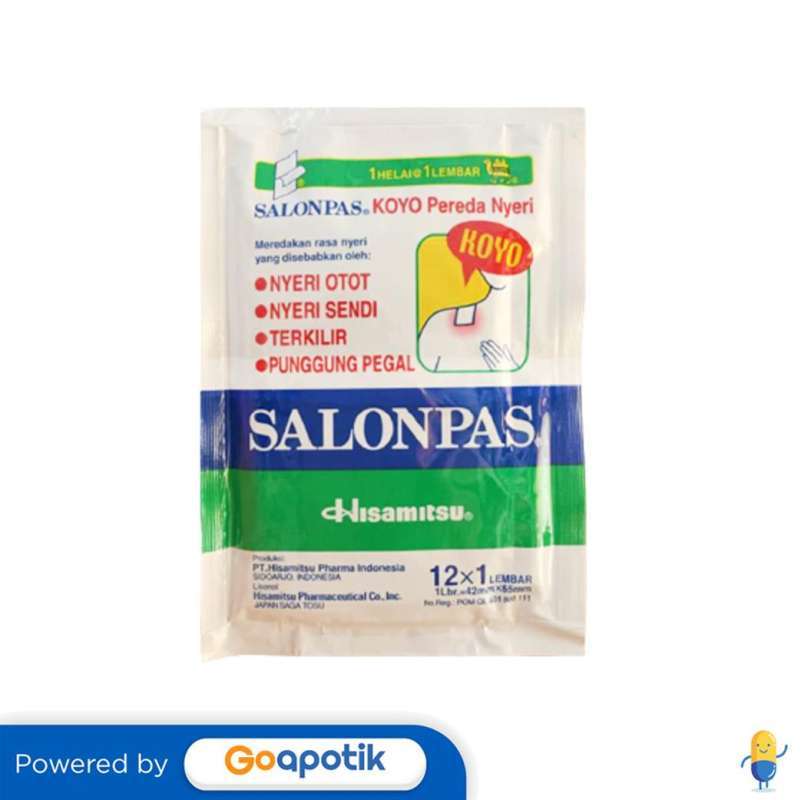 Salonpas 1 Pack Gratis Ongkir 🔥 Harga Murah Mei 2026