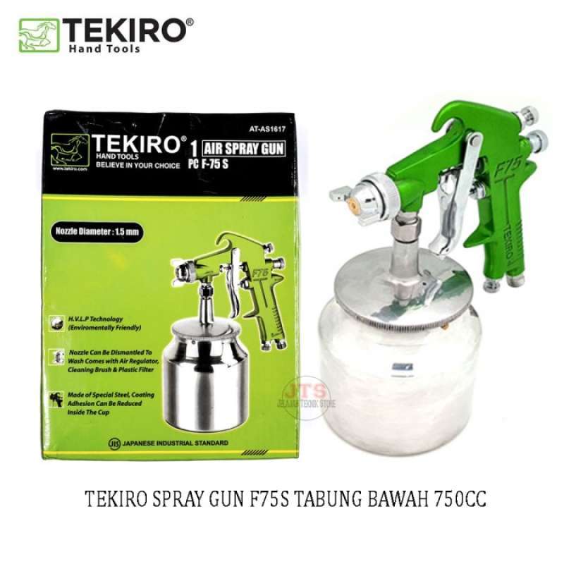 Promo TEKIRO SPET CAT F75S TABUNG BAWAH 750CC SPRAY CAT SEMPROT HVLP ...