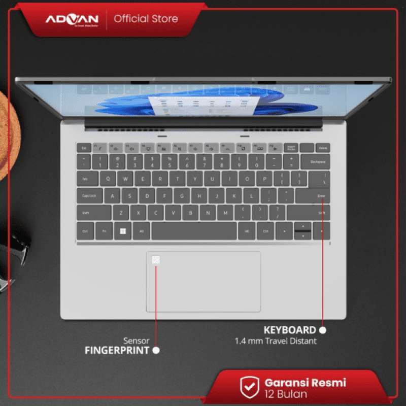 Promo Advan Work Plus Ryzen 5 6600h 512gb Ssd 16gb Ips Win11 Diskon 12% ...