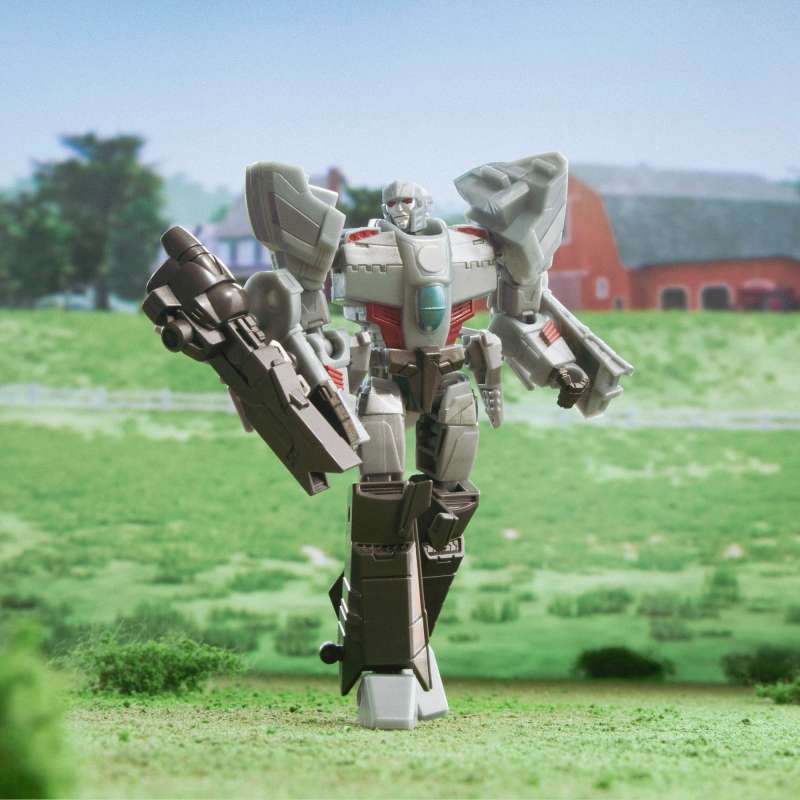 Promo Transformers Earthspark Deluxe Megatron Figure Baf Mandroid ...