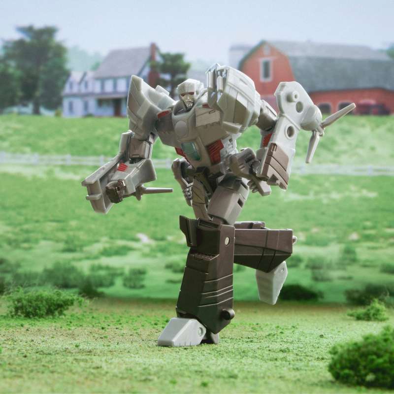 Promo Transformers Earthspark Deluxe Megatron Figure Baf Mandroid ...