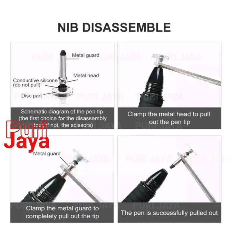 Jual TIP Stylus Pen Capacitive Screen Touch NIB Round Disc Head ...
