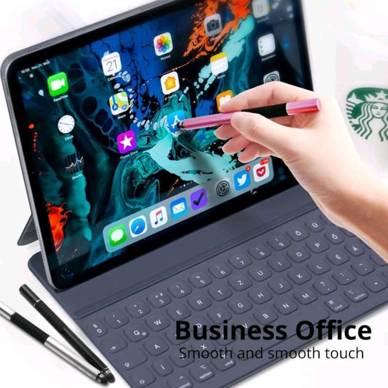 Jual TIP Stylus Pen Capacitive Screen Touch NIB Round Disc Head ...