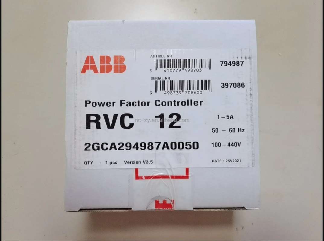 Jual ABB POWER FACTOR CONTROLLER 12 STEP V100/440 RVC 12 2GCA294987A0050 di Seller ABB - Glodok ...