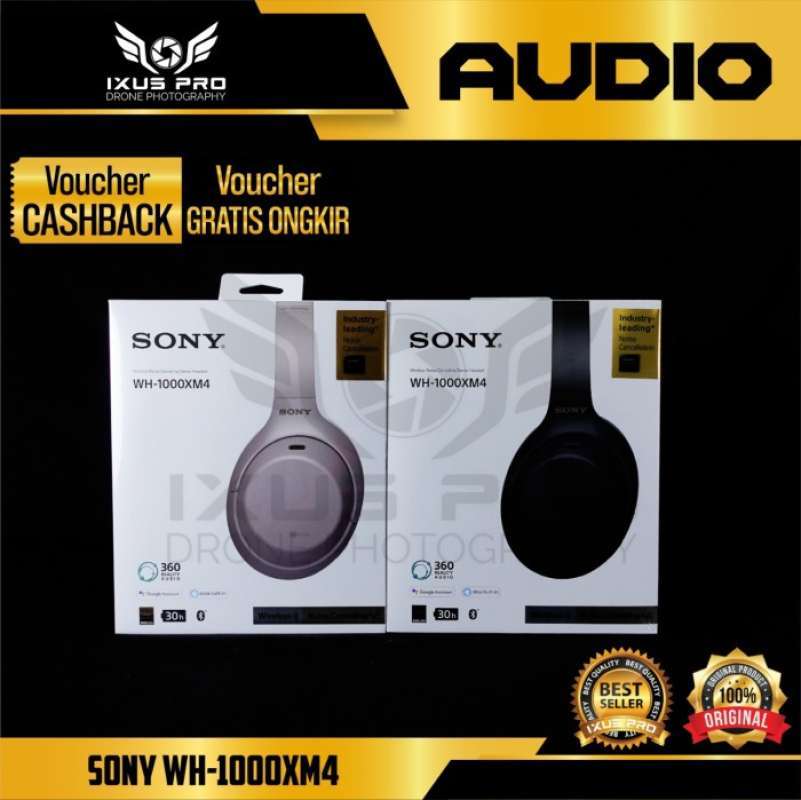 Promo Sony Wh-1000xm4 Wireless Headphone Wh1000xm4 Wh1000 Xm4 Wh-1000 Xm4 Diskon 33% Di Seller ...