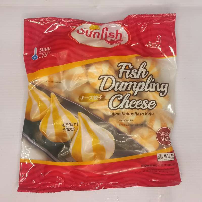 Jual Sunfish Dumpling Isi Keju Makanan Beku [500 G/ Isi 25 Pcs] Di ...