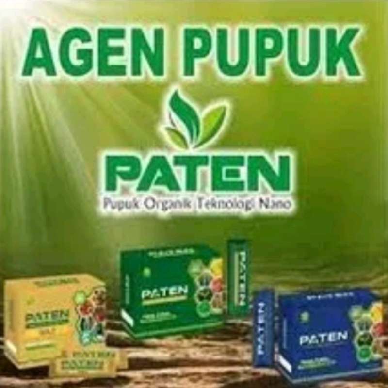 Promo Pupuk Paten Organik Teknologi Nano Imun Paten Per Box Diskon 33% ...