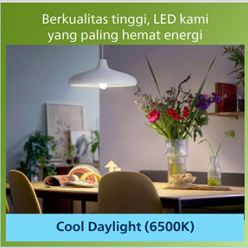 Promo Philips Led Bulb Ultra Efficient – 7.5w E27 6500 Cool Daylight ...