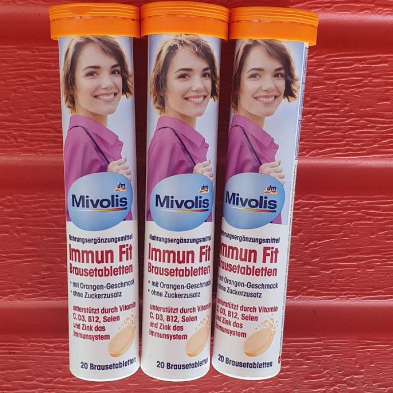 Jual Mivolis Immun Vit Vitamin C D3 Zinc Import Germany Ready Di Seller ...