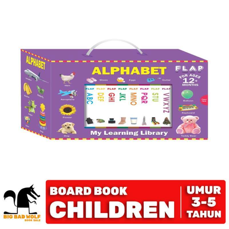 Promo Flap - My Learning Library: Alphabets Diskon 27% Di Seller Onic ...