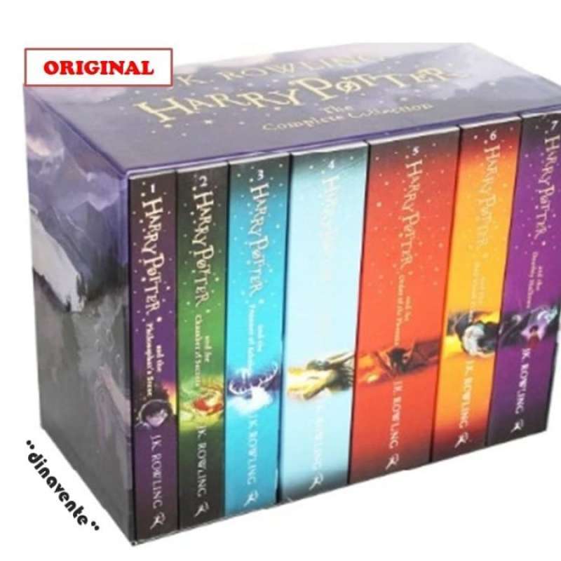 Promo Harry Potter Box Set, The Complete Collection By J. K. Rowling ...
