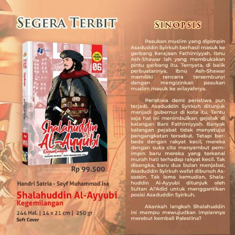Promo Komik Pahlawan Islam Salahuddin Al Ayyubi 6 Diskon 33% Di Seller Onic Shop - Harapan Jaya ...