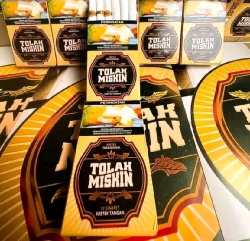 Promo Rokok TOLAK MISKIN rasa Cappucino 12 Batang kretek Diskon 12% di ...
