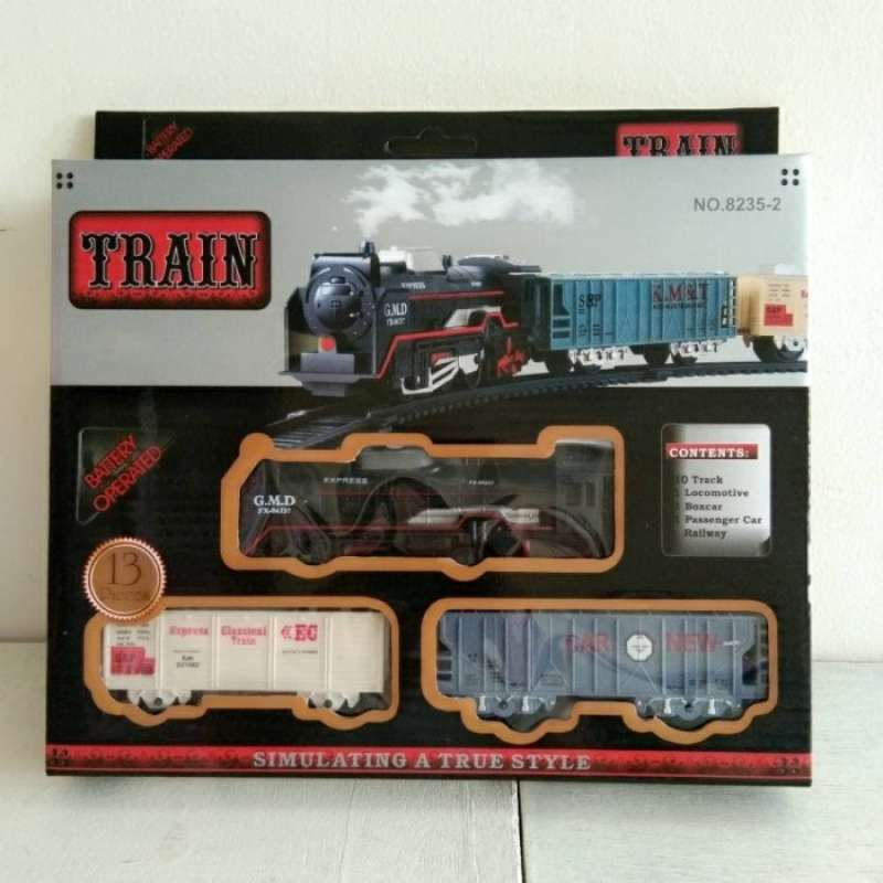 Jual Mainan Train Set Kereta Api + Rangkaian Rel Di Seller Edumart ...