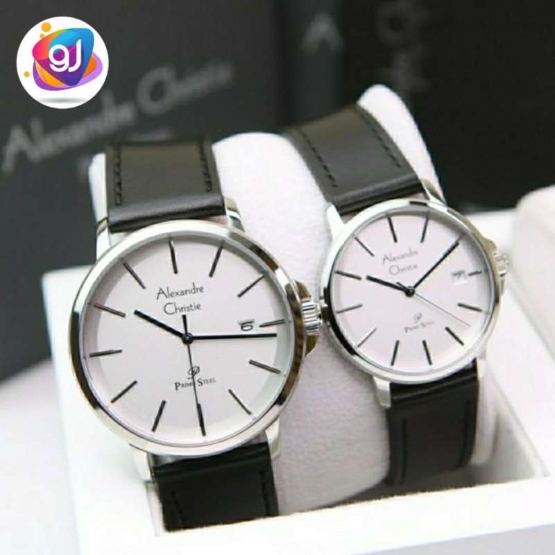 Jual Jam Tangan Alexandre Christie 1032 Couple Original & Branded ...