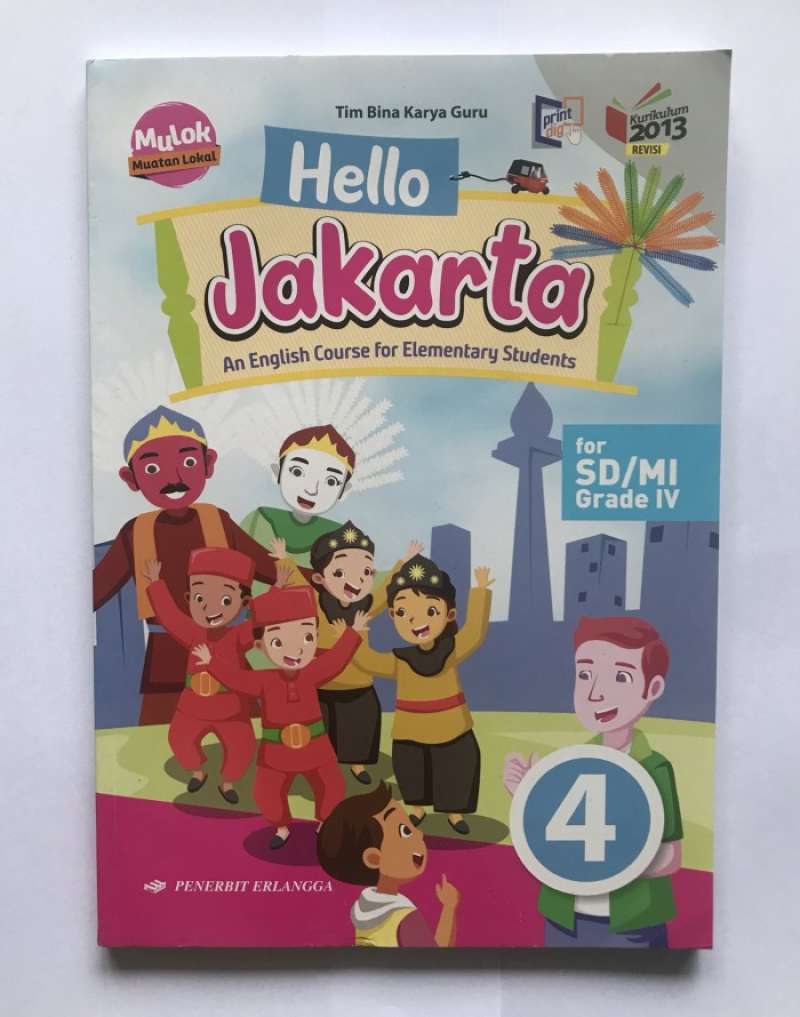 Jual Buku Hello Jakarta Edisi Revisi K-13 Kelas 4 Sd Di Seller Pilihan ...