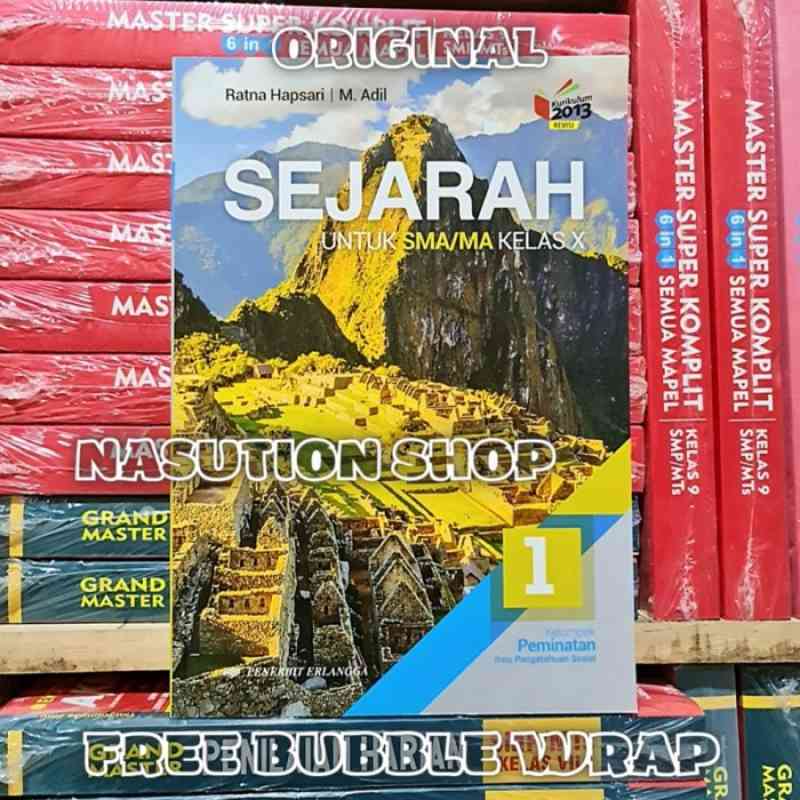 Jual Buku Sejarah Kelas 1 Sma Kelompok Peminatan Erlangga Di Seller Pilihan Shop - Harapan Jaya ...