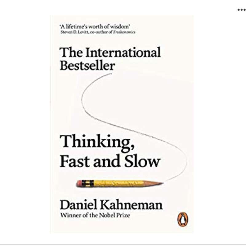 Jual Thinking, Fast And Slow By Daniel Kahneman Di Seller Pilihan Shop ...