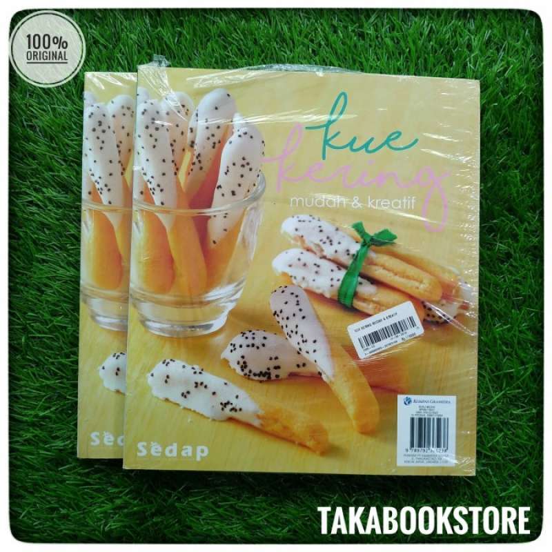Promo Buku Kue Kering Mudah & Kreatif - Sedap Diskon 23% Di Seller ...