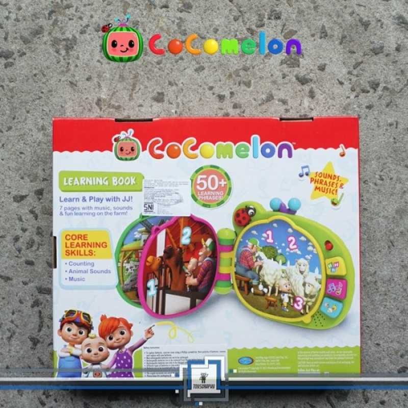 Promo Cocomelon Learning Book Interactive Count Sound Music Mainan Buku ...