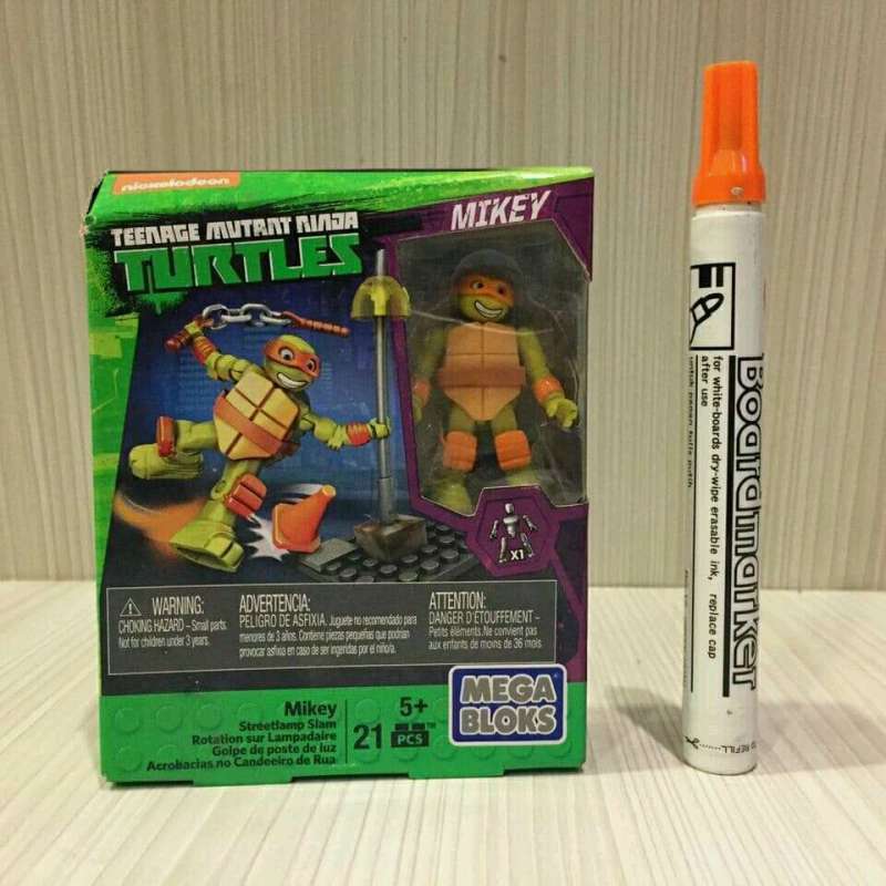 Jual Mainan Brick Action Figure Mega Block Teenage Mutant Ninja Turtle ...