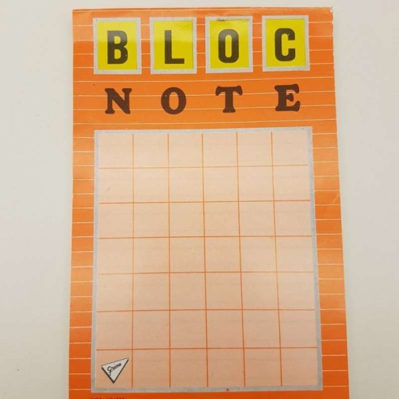 Jual Buku Nota Kecil Blok Spesifikasi Original, Murah & Diskon Harga ...