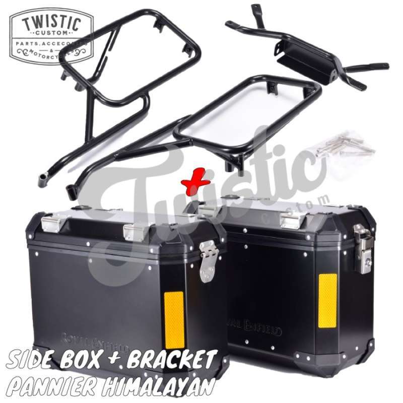Jual Side Box Samping Pannier Rack Bracket Motor Royal Enfield ...