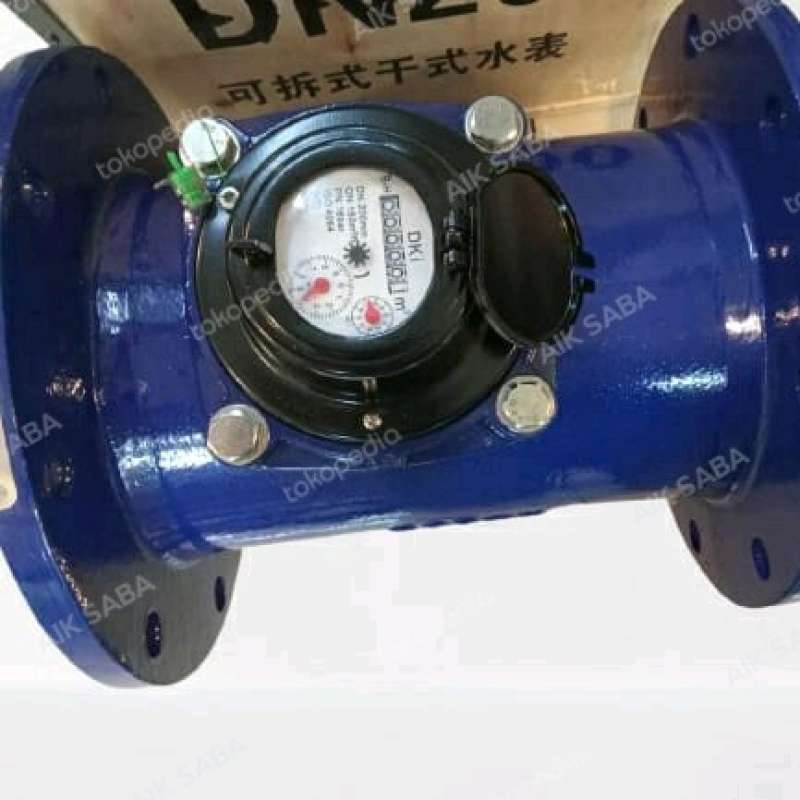 Promo Meteran Air 6 Inch / Water Meter / Flow Meter Cast Iron Dki ...