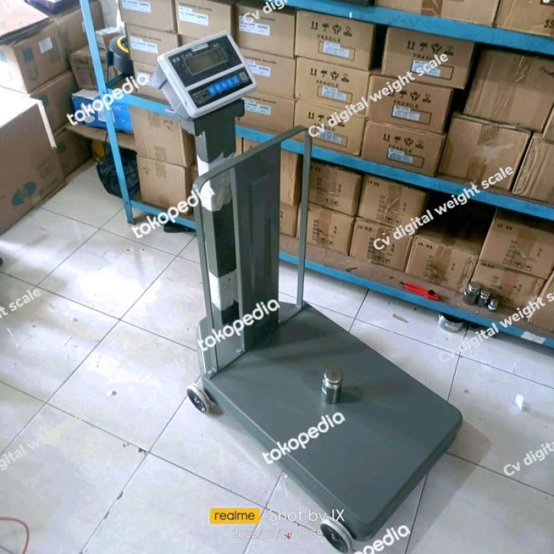 Promo TIMBANGAN BERAS / CARGO / EKPEDISI / JAGUNG / CAS HYBRID HDI 600KG Diskon 23% di Seller CV ...