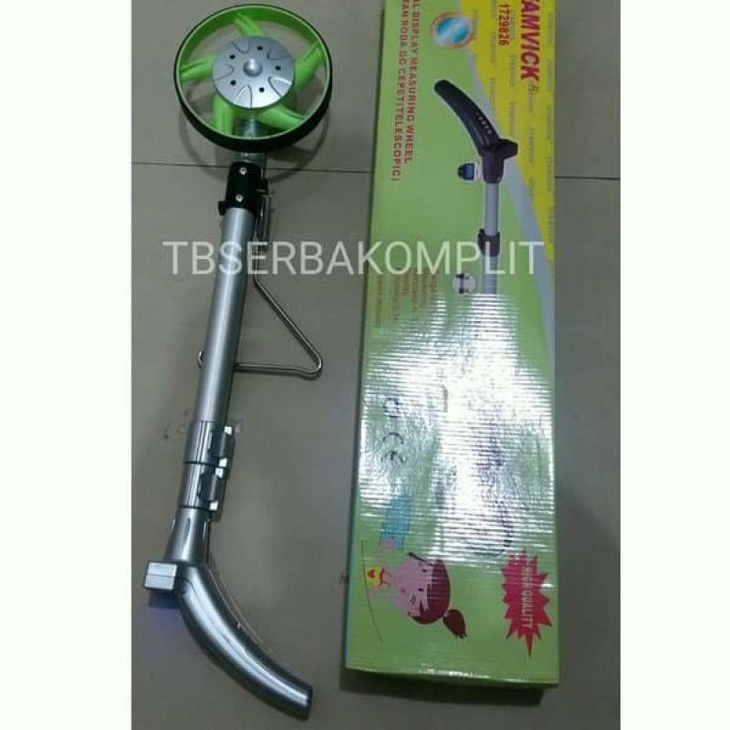 Promo Measuring Wheel Digital Stamvick Hijau Meteran Roda Meteran ...