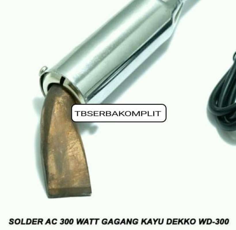 Promo Dekko Wd-300 Solder Ac 300 Watt 300w Solder Patri Gagang Kayu ...