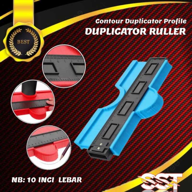 Promo Contour Duplicator Profile Gauge Copy Ruller Keramik Gypsum 10in ...