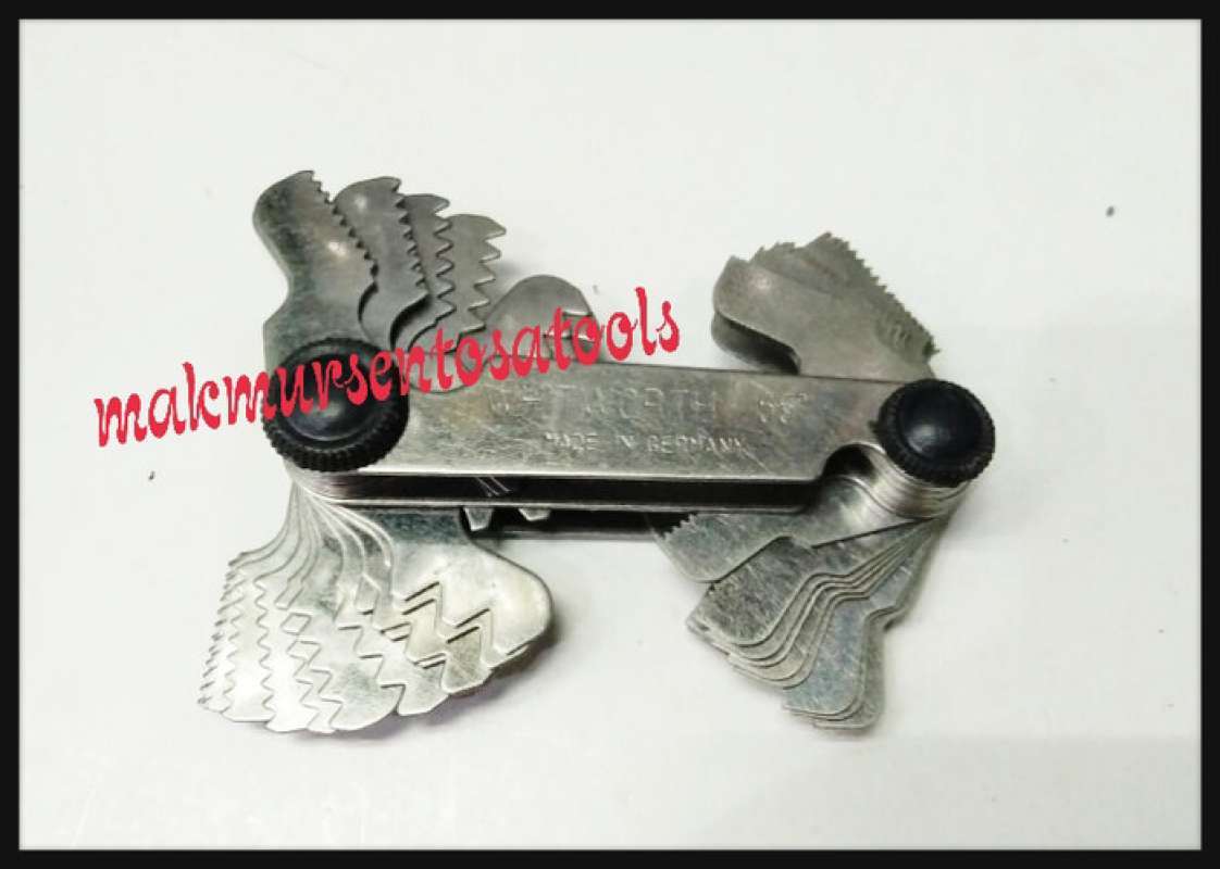 Promo Alat Ukur Drat 52pcs Germany/maldrat Germany 52pcs Diskon 23% Di ...