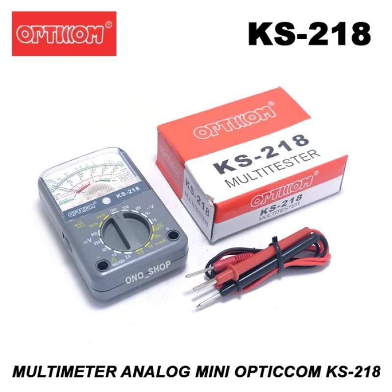 Promo Multimeter Analog Mini Opticcom KS-218 Diskon 23% di Seller CV Kinesia - Cengkareng Barat ...