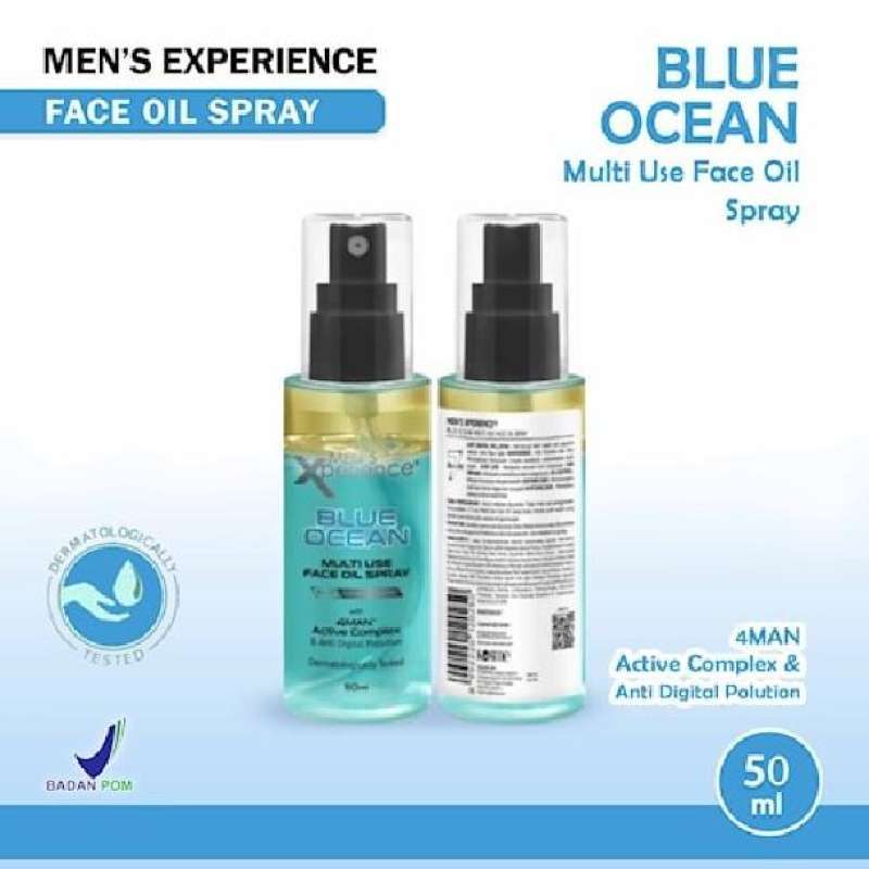 Promo Men's Xperience Blue Ocean Multi Use Face Spray Spray Wajah 50ml ...