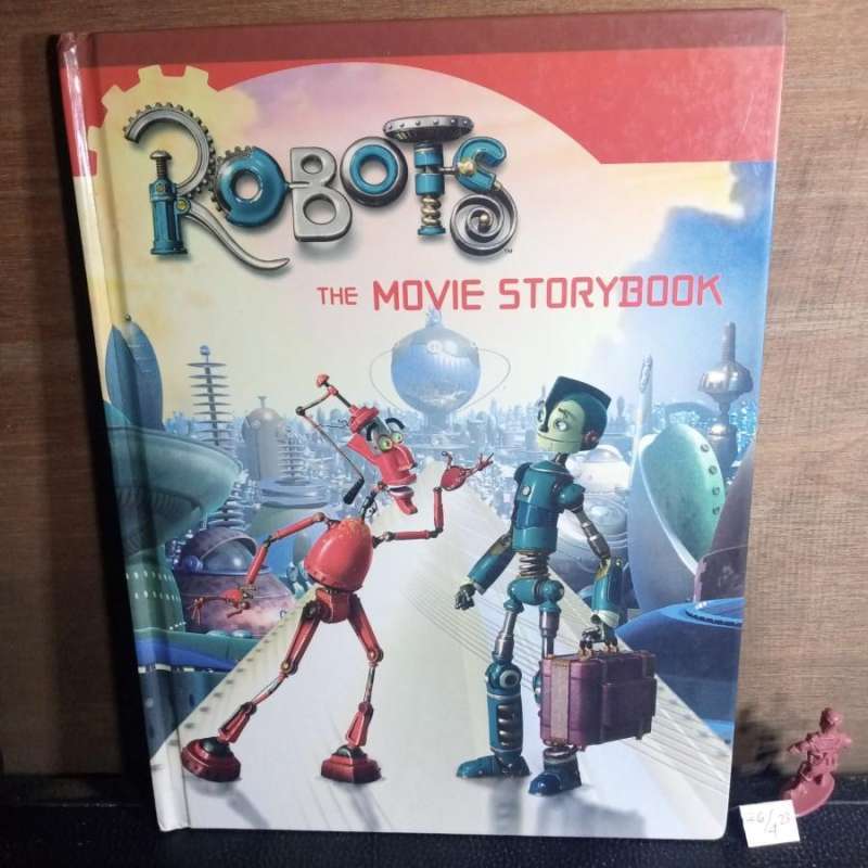Jual cerita anak bahasa Inggris robots the movie story book hard cover ...
