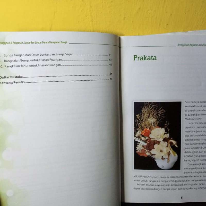 Jual Reringgitan Dan Anyaman Janur Dan Lontar Dalam Rangkaian Bunga 68 ...