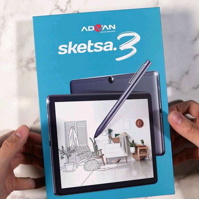 Jual ADVAN TABLET SKETSA 3 RAM 6/128GB di Seller Lotus cell makassar ...