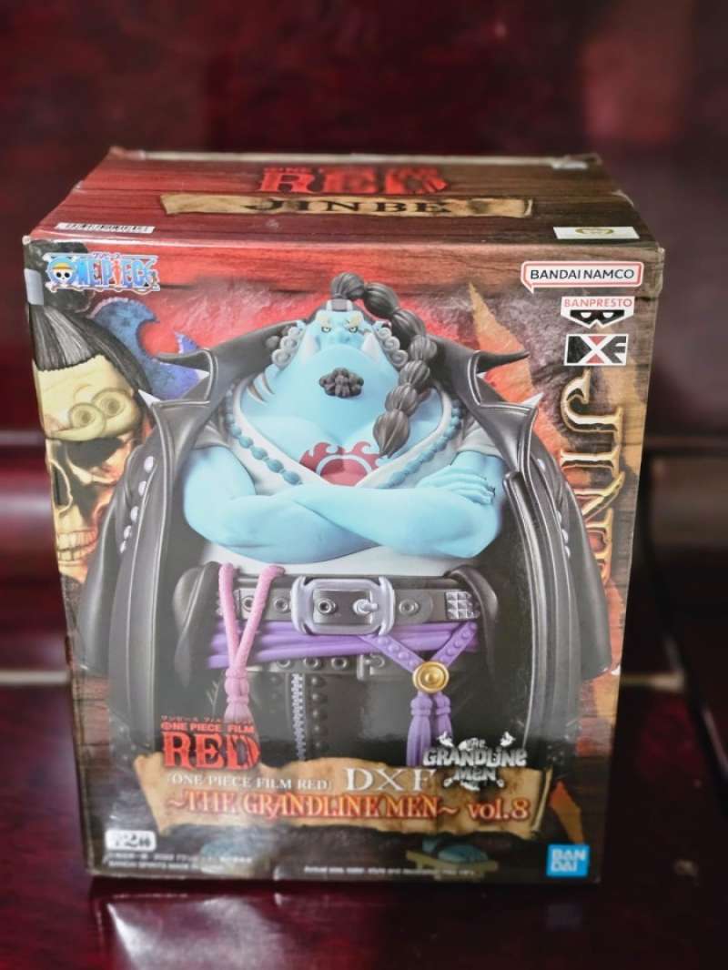 Jual Original Bandai One Piece Dxf Glm Film Red Jinbe Jinbei - New ...