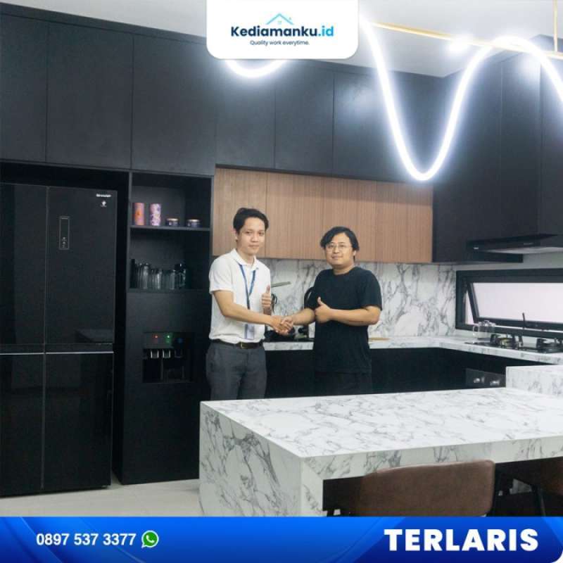 Promo Kitchen Set Minimalis Modern - Custom Lemari Dapur Kabinet ...