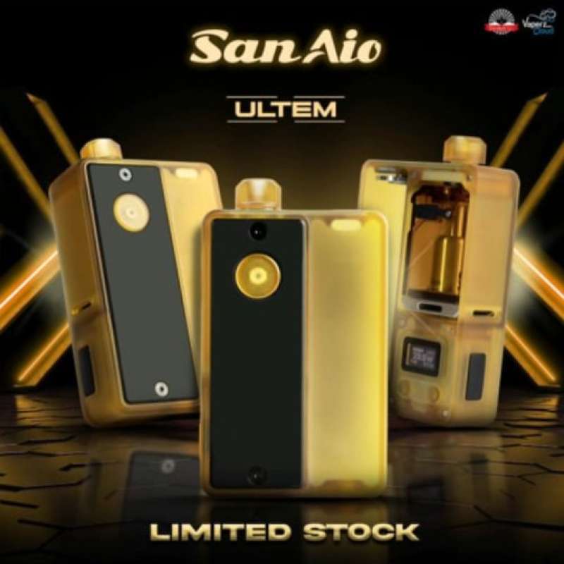 Jual San Aio Ultem Limited Edition 80w Aio Kit By Vaperzcloud X Gerobak ...