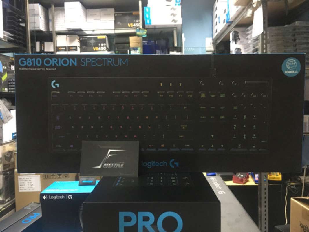 Promo Logitech G810 on Spectrum RGB Mechanical Gaming Keyboard Resmi 2 Th Diskon 23% di Seller ...