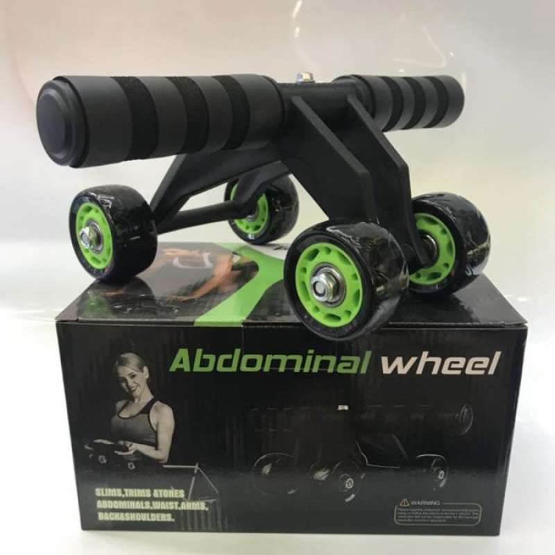 Jual Abroller Fitness Power Ab Wheel Six Pack Abdominal Wheel Di Seller ...