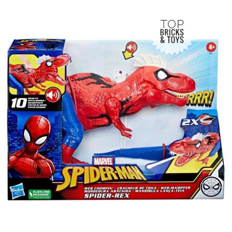 Promo HASBRO, MARVELSPIDER-MANSPIDERMAN WEBCHOMPIN'SPIDER-REX - LUTOFIA ...
