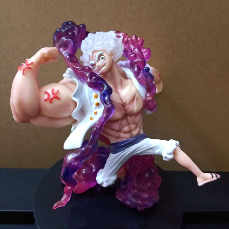 Promo Action Figure Anime Monkey D Luffy Gear 5 Sun God Nika One Piece ...